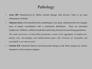 Presentation by S.K Jindal on Hypersensitivity Pneumonitis: Approach to ...