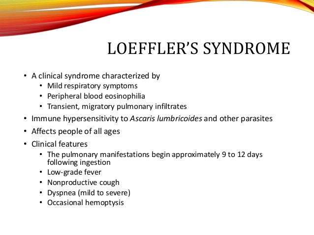 Hypersensitivity pneumonitis and pulmonary eosinophilia syndromes