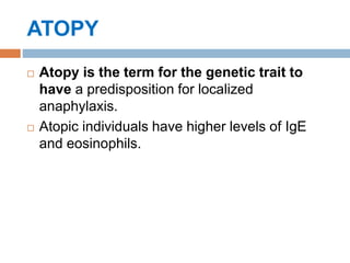 Hypersensitivity/ Allergy ppt by DR.C.P.PRINCE | PPT