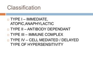 Hypersensitivity/ Allergy ppt by DR.C.P.PRINCE | PPT