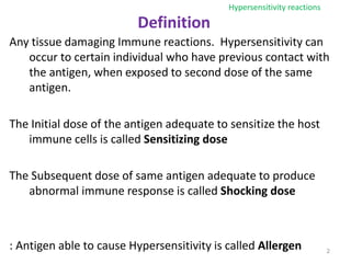 Hypersensitivity reaction, bph | PPTX