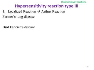 Hypersensitivity reaction, bph | PPTX