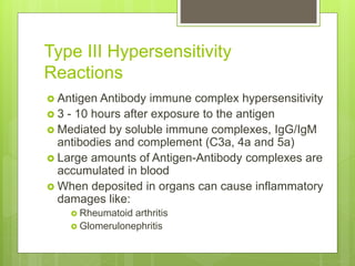 Hypersensitivity reactions | PPTX