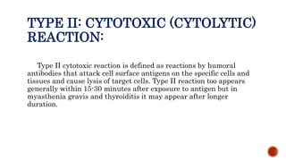 Hypersensitivity reactions | PPTX