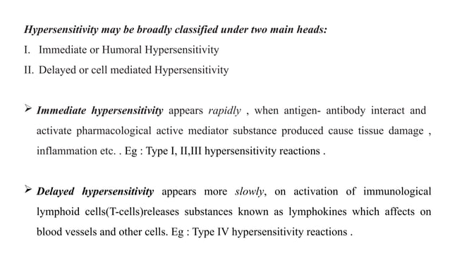 TYPES AND MECHANISM OF HYPERSENSITIVITY REACTIONS.pptx
