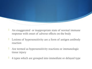 Hypersensitivity Reactions.pptx TYPE I,II,III,IV | PPTX