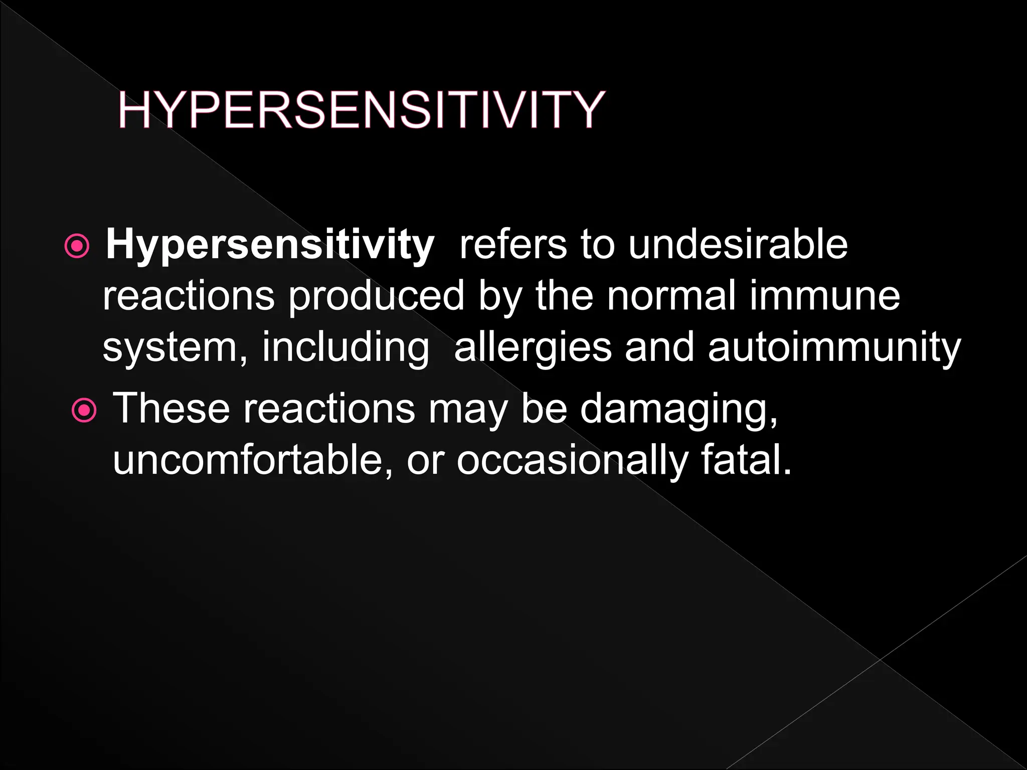 Hypersensitivity reactions class.ppt Pharmacognosyx | PPTX