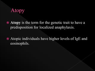 Hypersensitivity reactions class.ppt Pharmacognosyx | PPT
