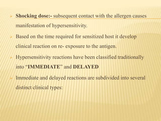 Hypersensitivity reaction smc | PPTX