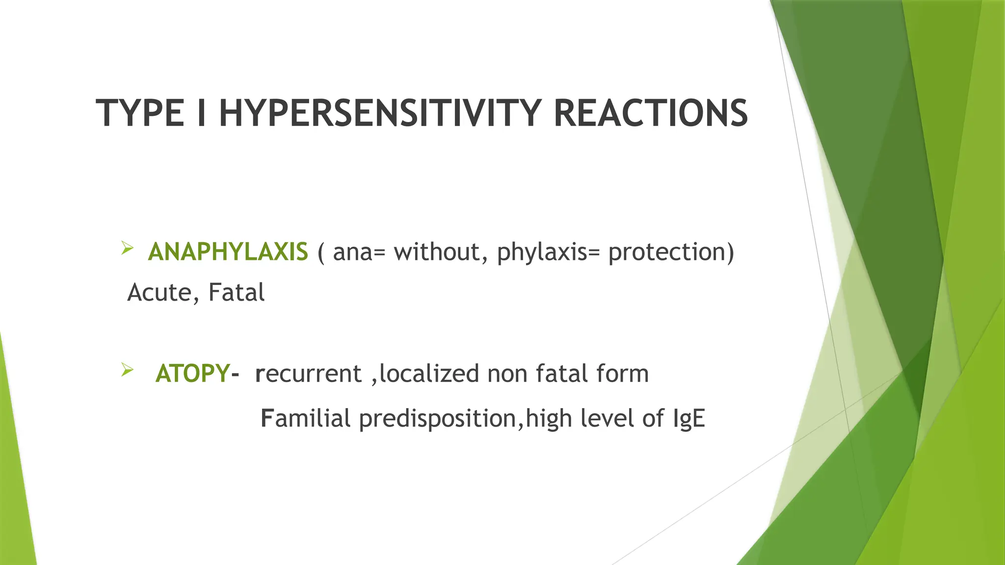 HYPERSENSITIVITY-TYPE 1 Mechanism .pptx