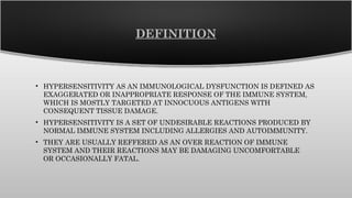 Hypersensitivity Type 1 and Type 2.pptx. | PPTX