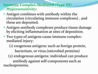 Hypersensitivity type -3 reactions | PPTX