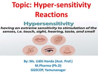 Hypersentivity reactions | PPTX