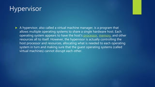 Microsoft Windows Server 2012 R2 Hyper V server overview | PPTX