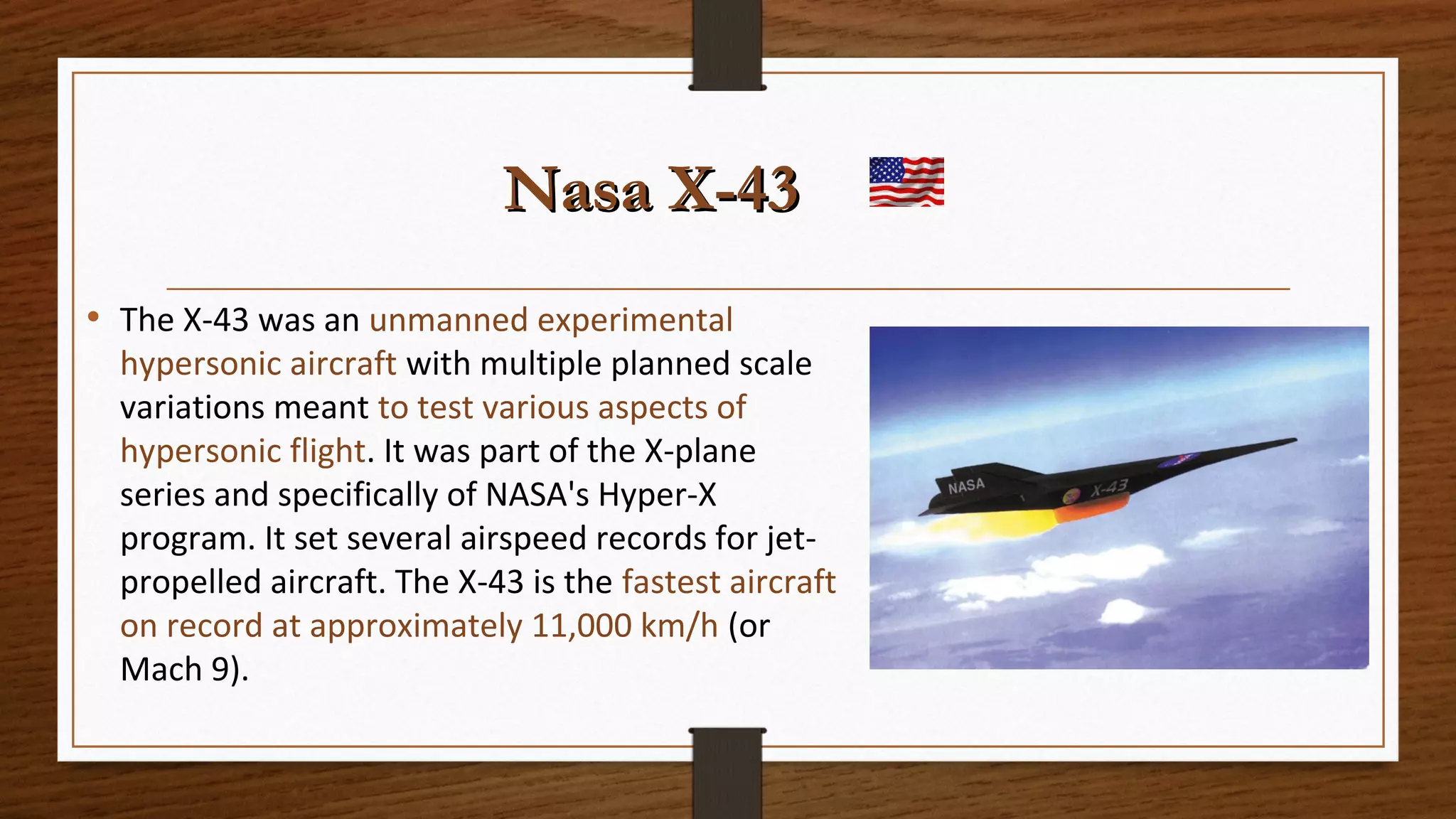 Hypersonic aircraft | PPT