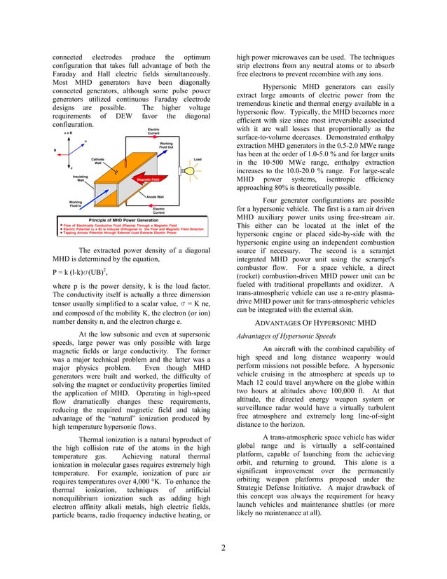 Hypersonic vehicle electric power system technology | PDF | Physics | Science