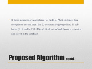Hyperspectral face recognition by texture feature extraction using hybrid wavelets type i %2c ...