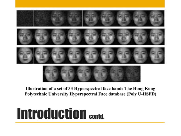 Hyperspectral face recognition by texture feature extraction using hybrid wavelets type i %2c ...