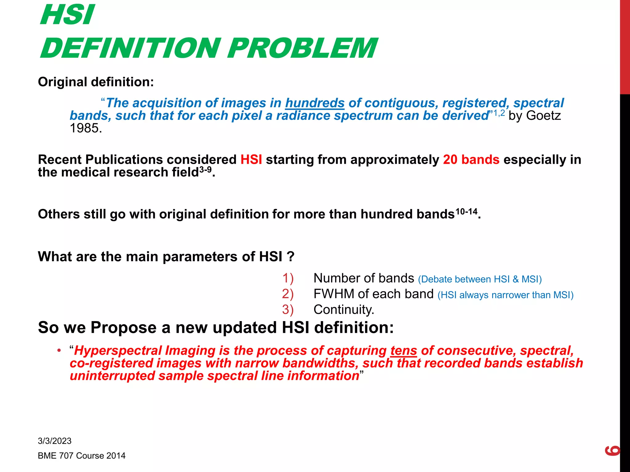 Hyperspectral Imaging | PPTX