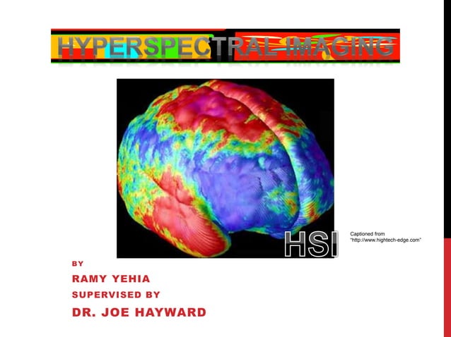Hyperspectral Imaging | PPTX