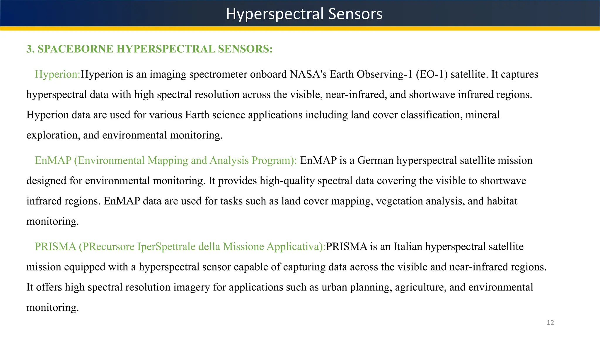 Hyperspectral & Remote Sensing on Remote Sensing and GIS.pptx