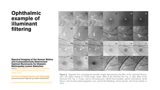 Hyperspectral Retinal Imaging | PDF