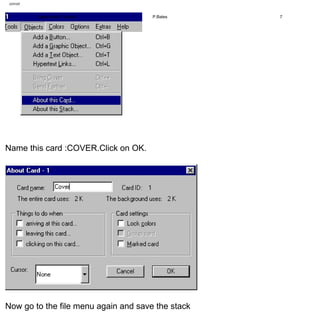 Hyperstudiosteps | PDF