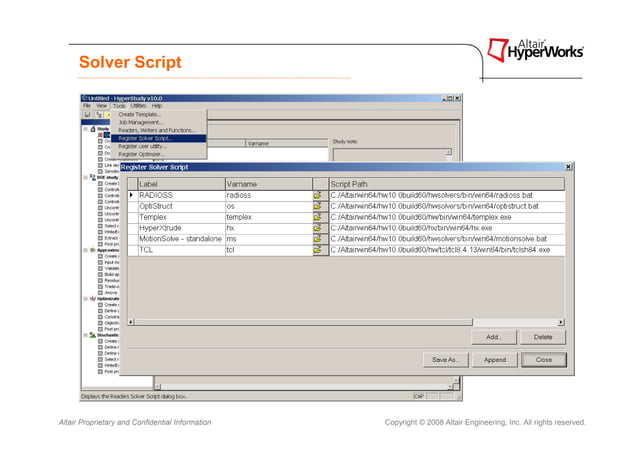 HyperStudy 10 Training Manual | PDF