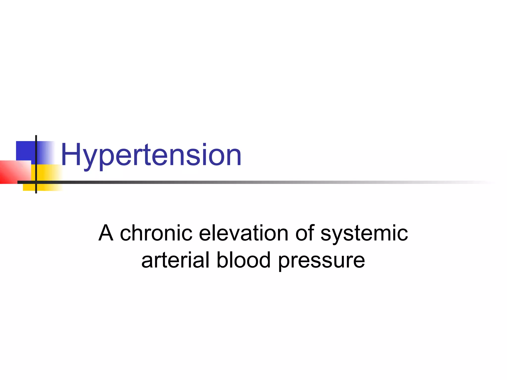 Hypertension | PPT
