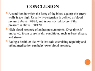 hypertension-ISHFAQ HUSSAIN (msc medicalsurgicalnursing).pptx