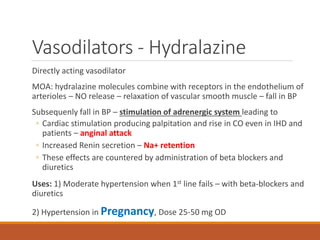 AntiHypertensive Drugs | PPTX
