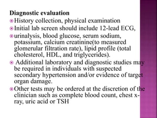 Hypertension | PPTX