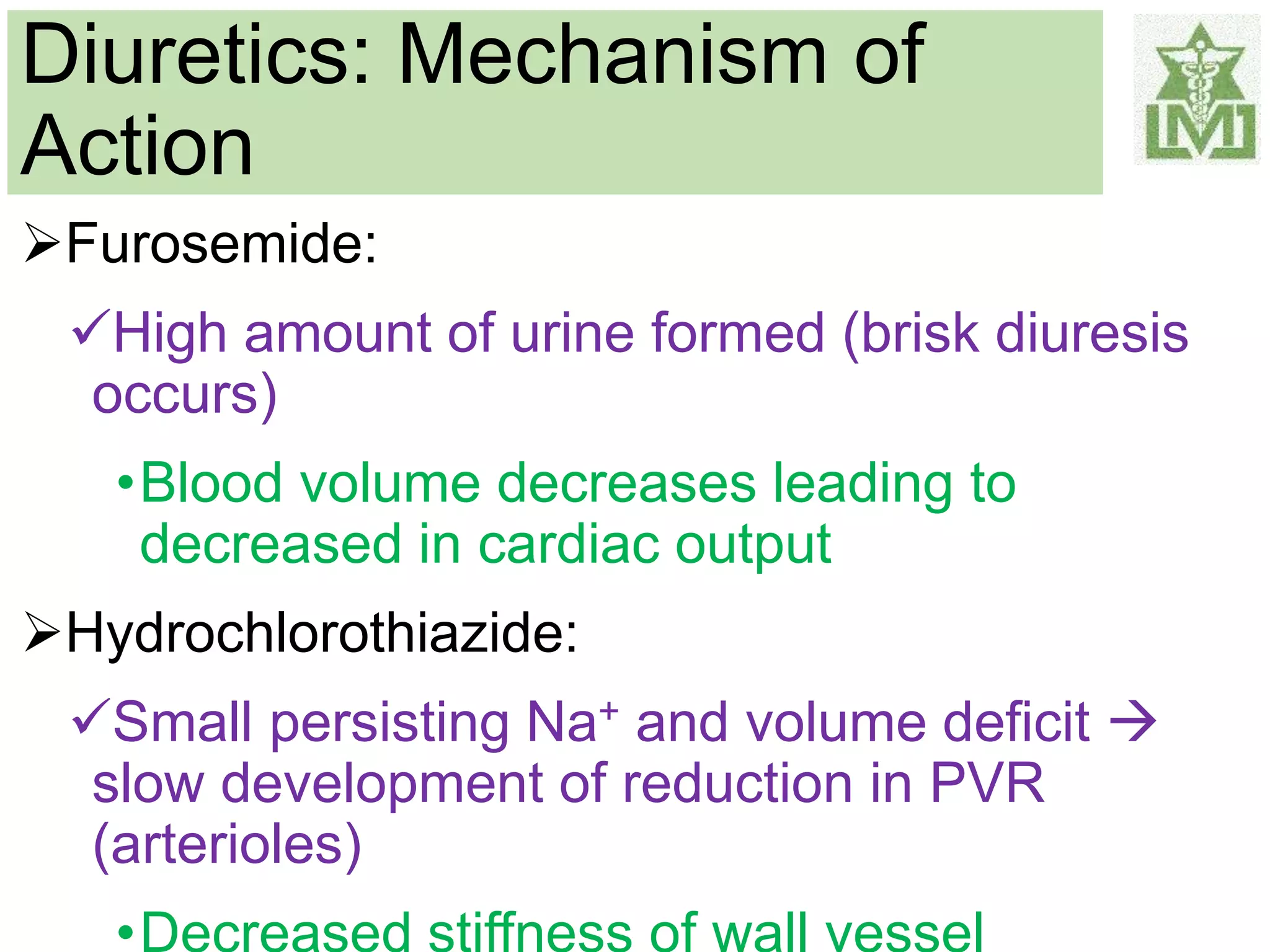 Drugs used for the treatment of Hypertension | PPTX