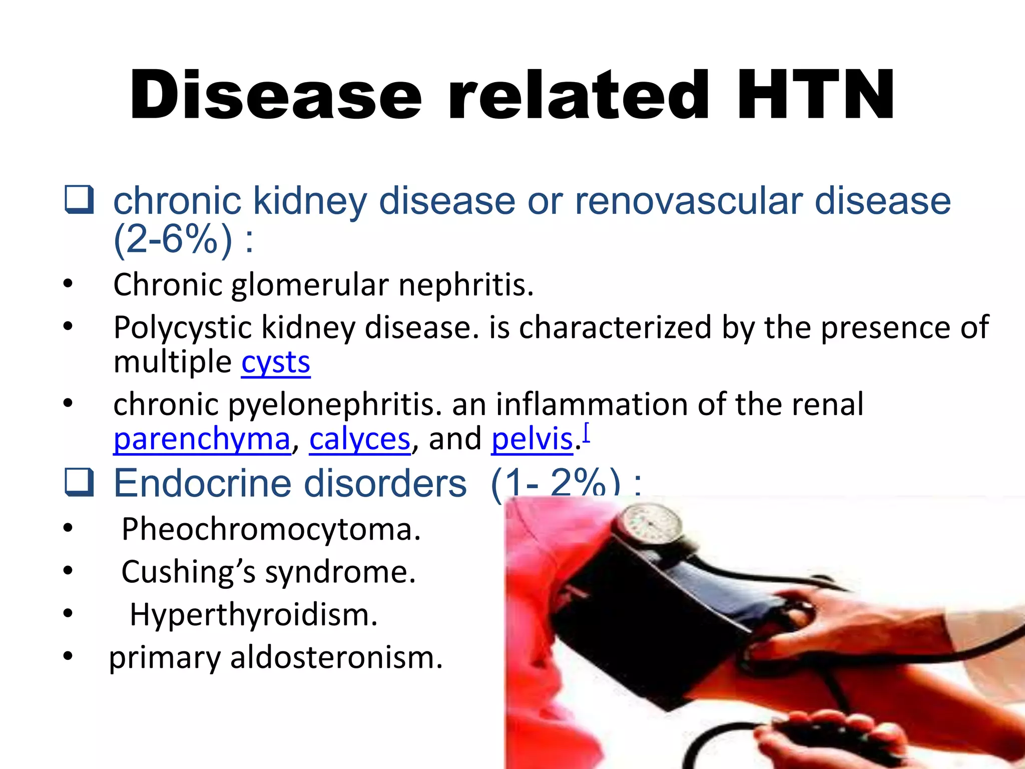 Hypertension Hypertension types causes and management complications ...