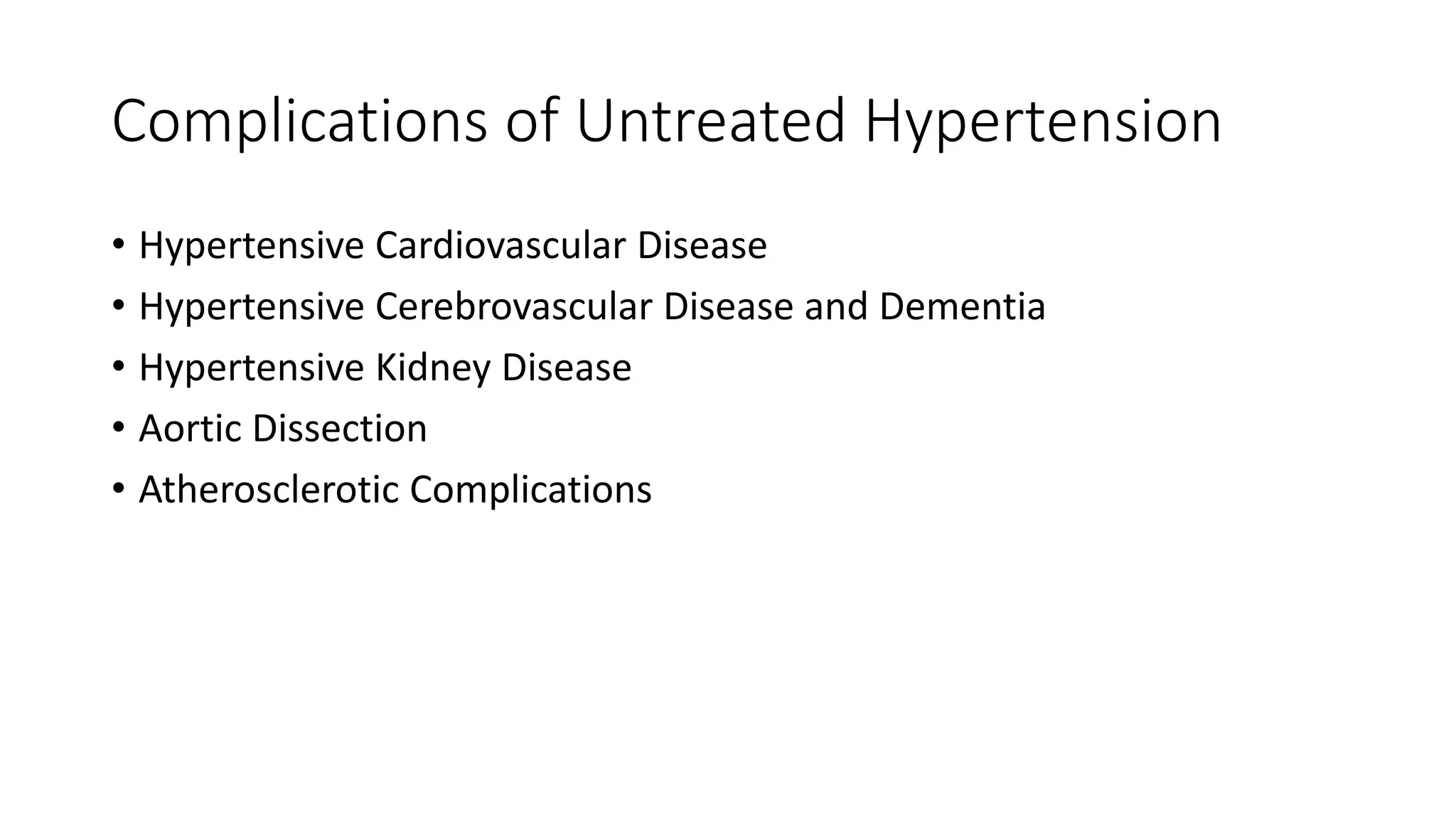 Hypertension | PPTX