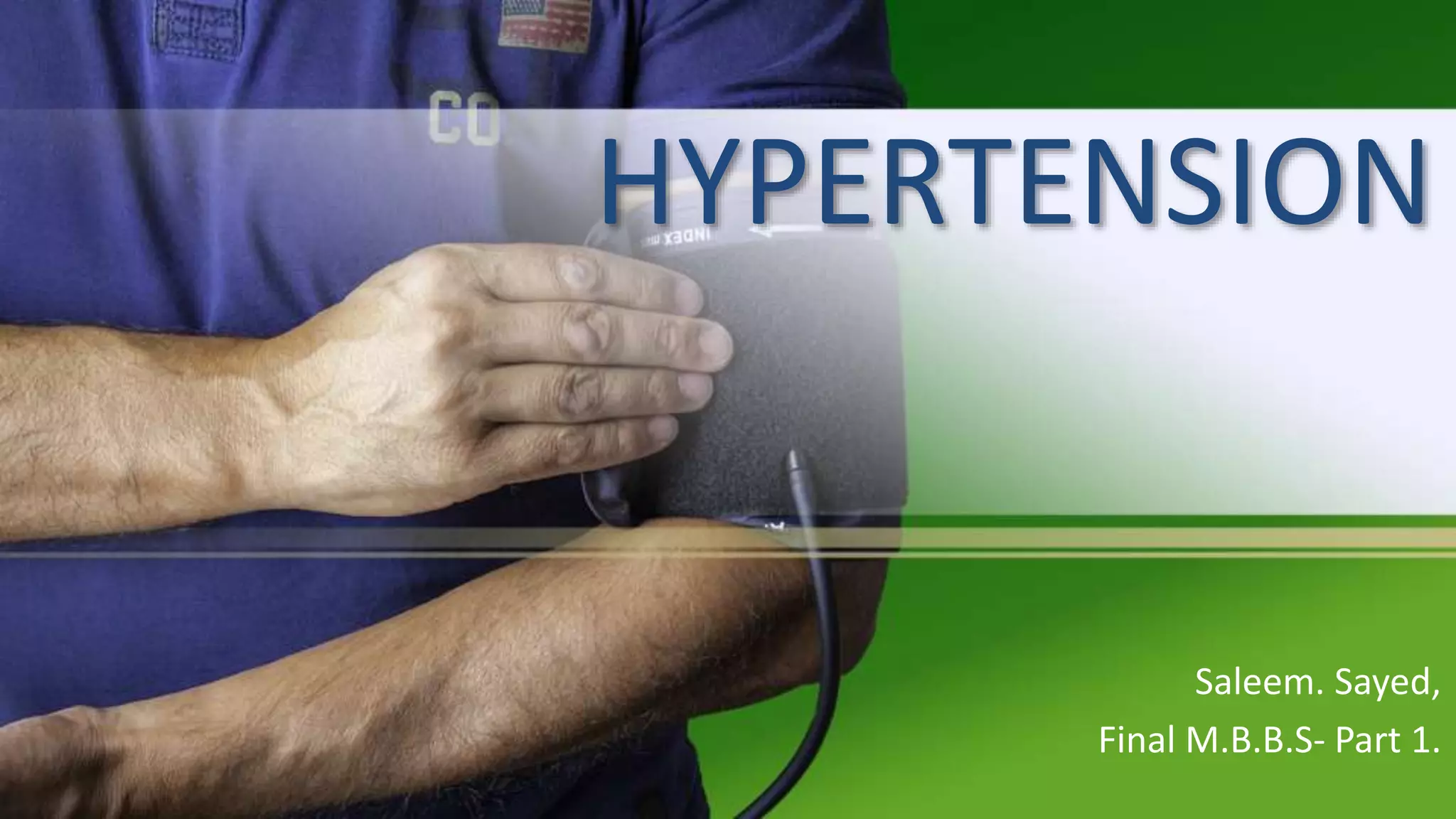 Hypertension | PPT