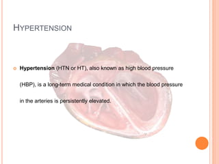 Hypertension | PPTX