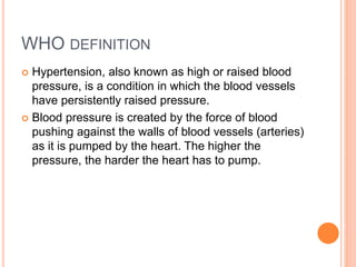 Hypertension | PPTX