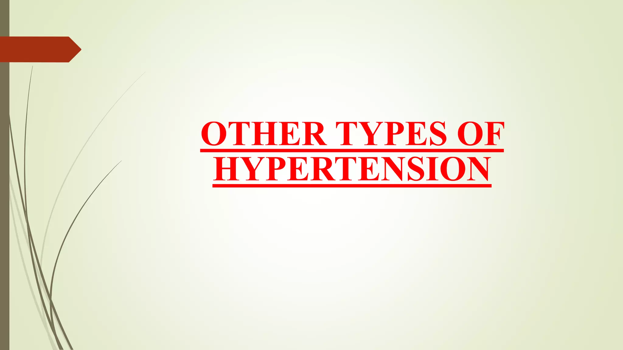 Hypertension slideshare | PPTX