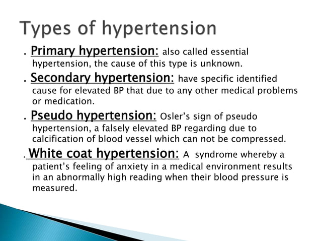 Hypertension | PPT