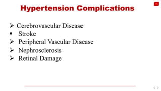 Hypertension slideshare | PPT