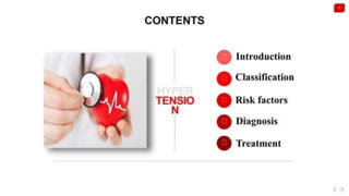 Hypertension slideshare | PPTX