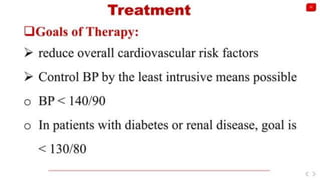 Hypertension slideshare | PPT
