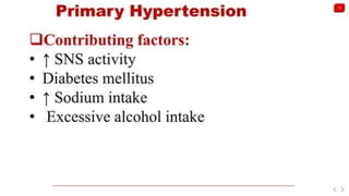 Hypertension slideshare | PPT