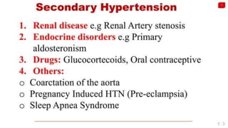 Hypertension slideshare | PPT
