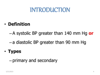 Hypertension.pptx | Heart and Cardiovascular Diseases | Diseases and Conditions