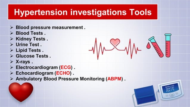Hypertension Definition & management & types & treatment | PPT