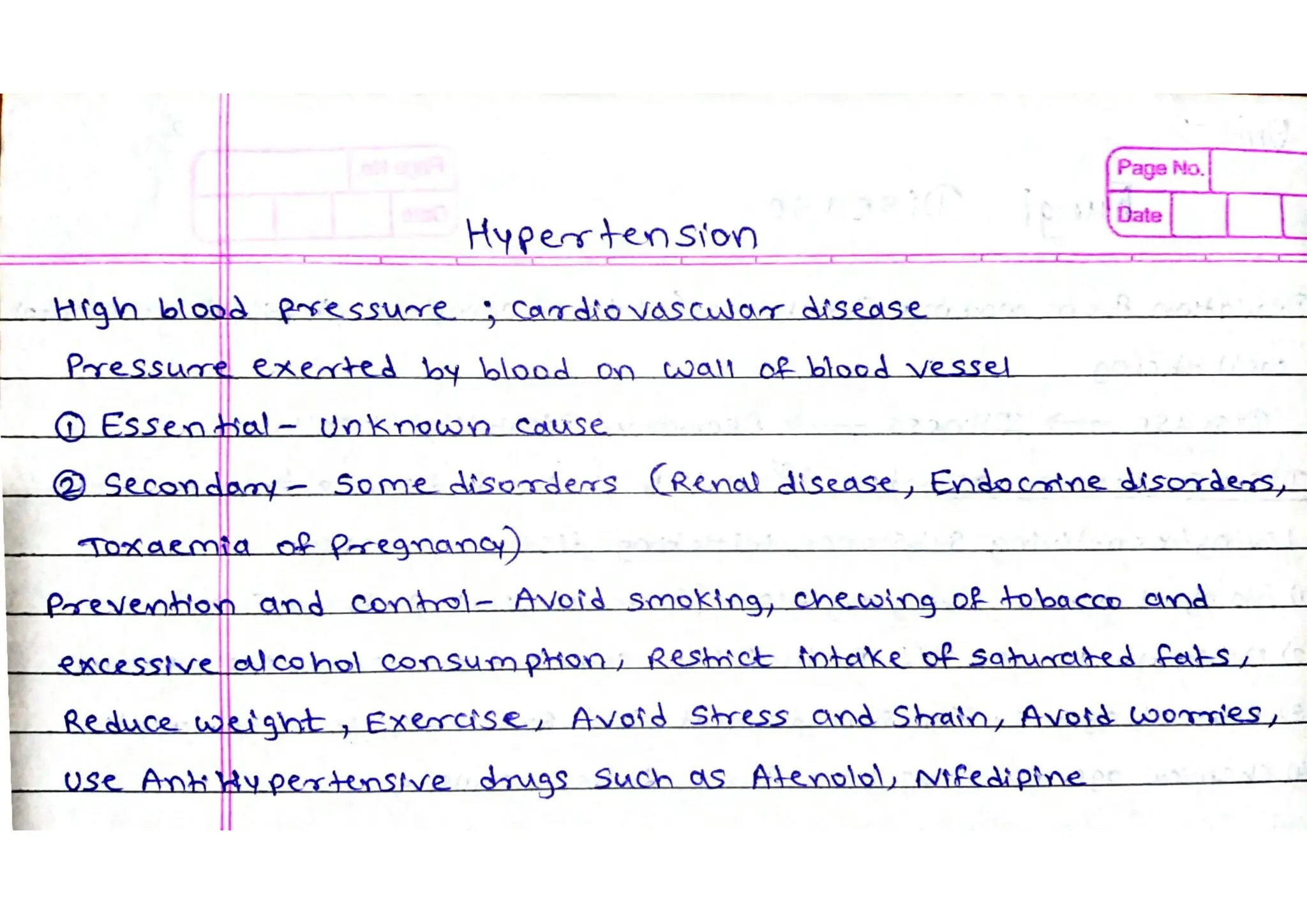 Hypertension | PDF