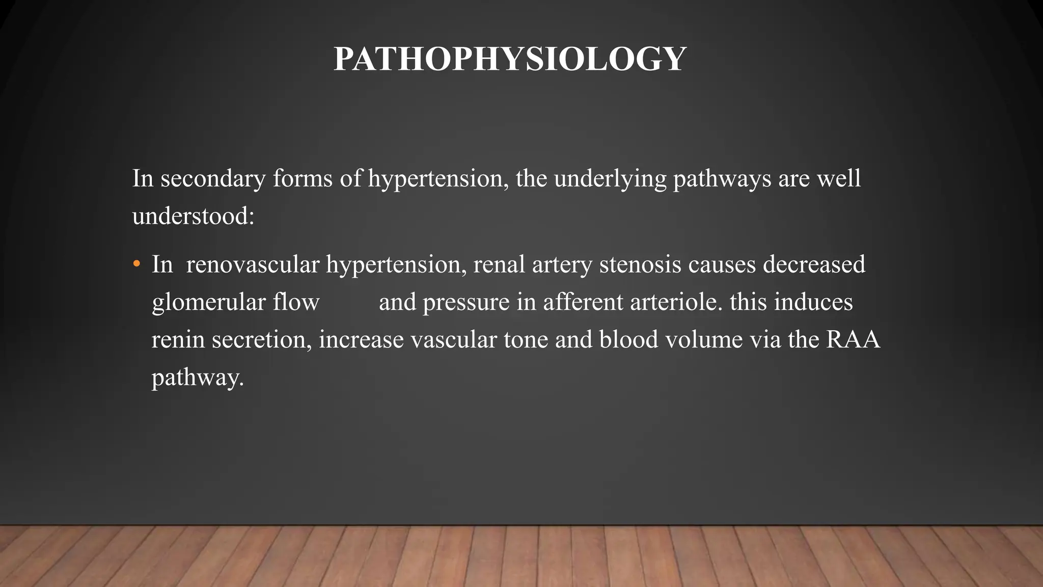 HYPERTENSION.pptx, mechanism and complications | PPTX