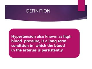 hypertension.pptx adult health nursing ppt | PPT